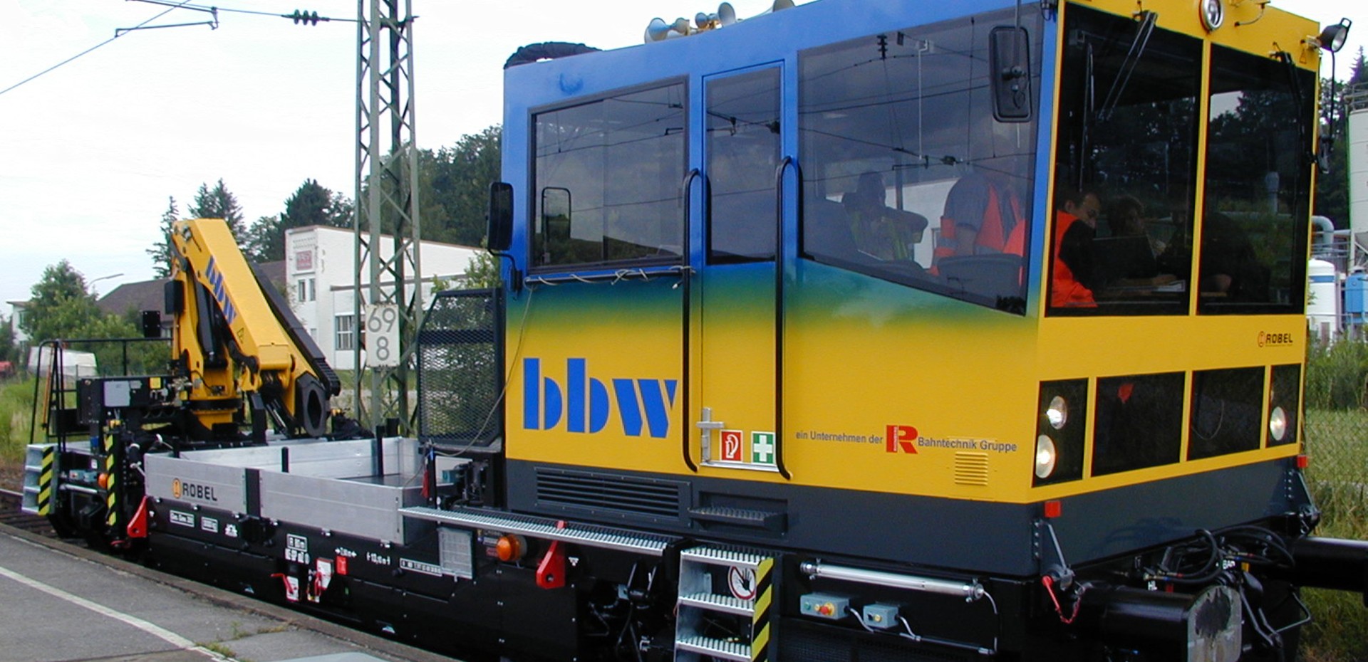 Baustellenlogistik_Maschineller Gleisbau - JumboTec